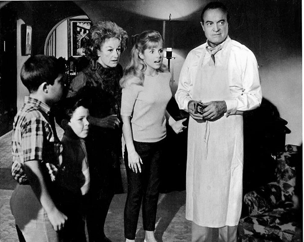 Phyllis Diller, Stacey Gregg, Bob Hope