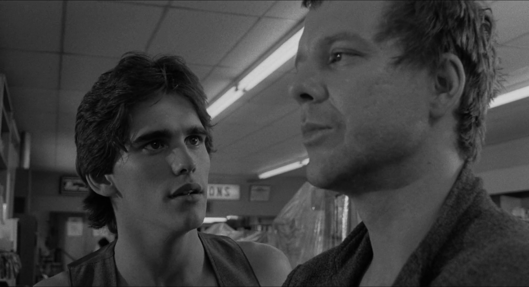 Matt Dillon and Mickey Rourke