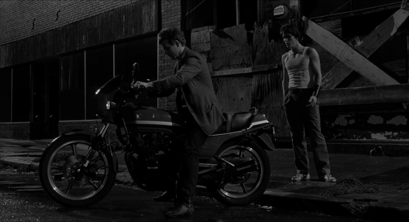 Mickey Rourke and Matt Dillon