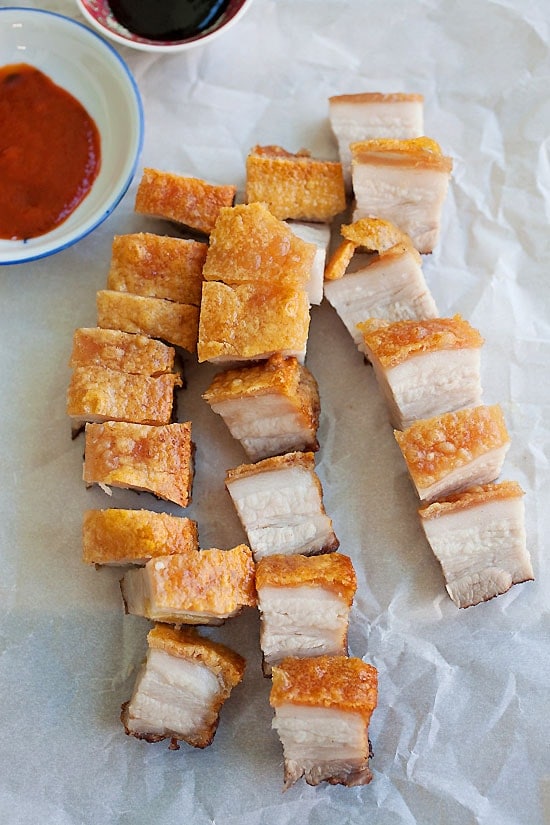 Picture of Siu Yuk / Crispy Roast Pork Belly
