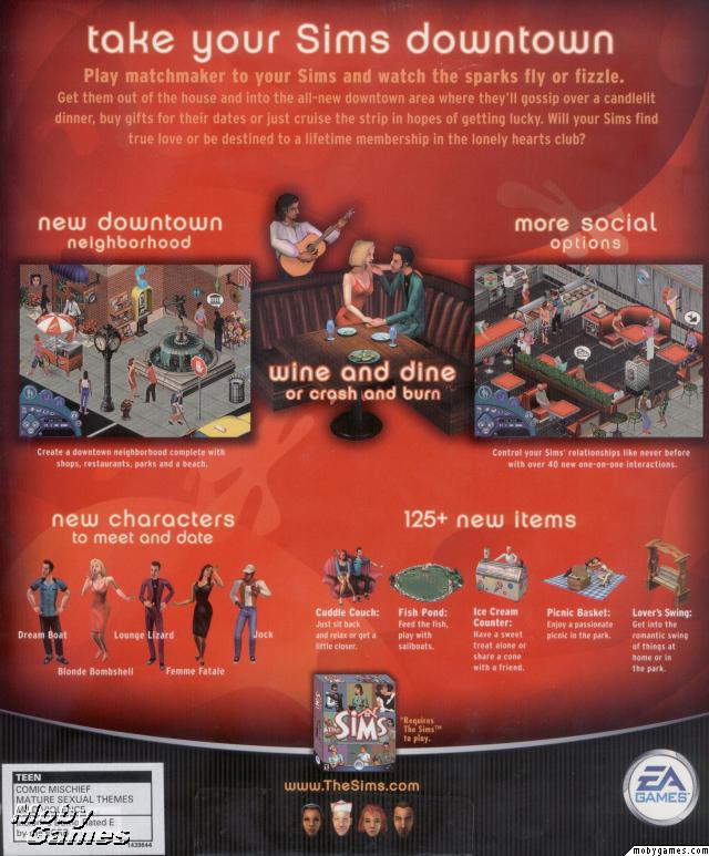 Picture of The Sims: Hot Date (Expansion)