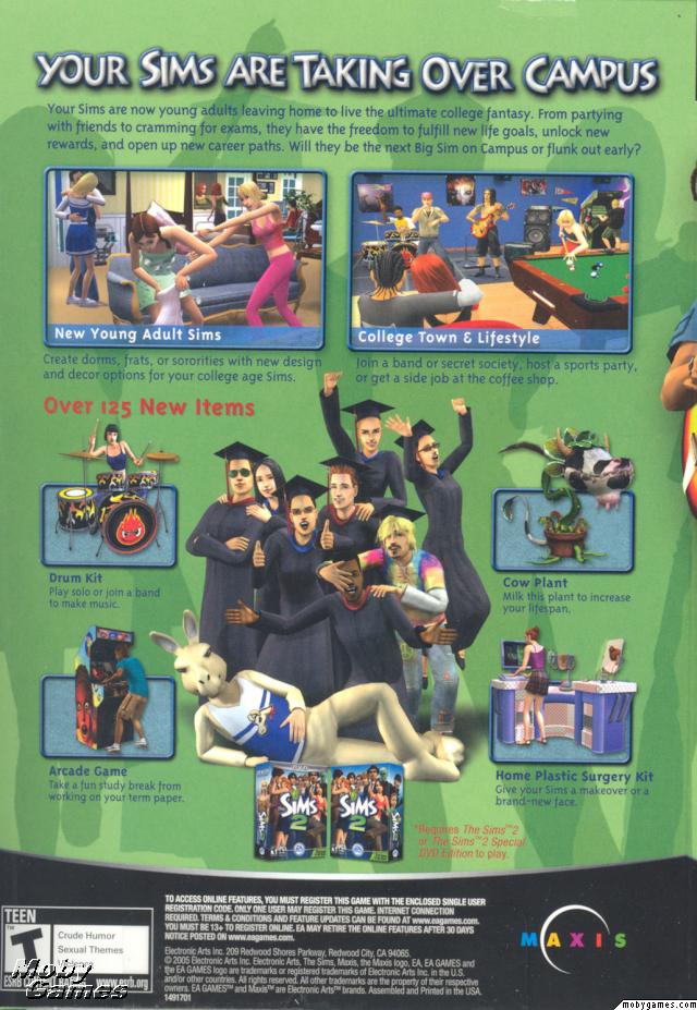 The Sims 2: University (Expansion) picture