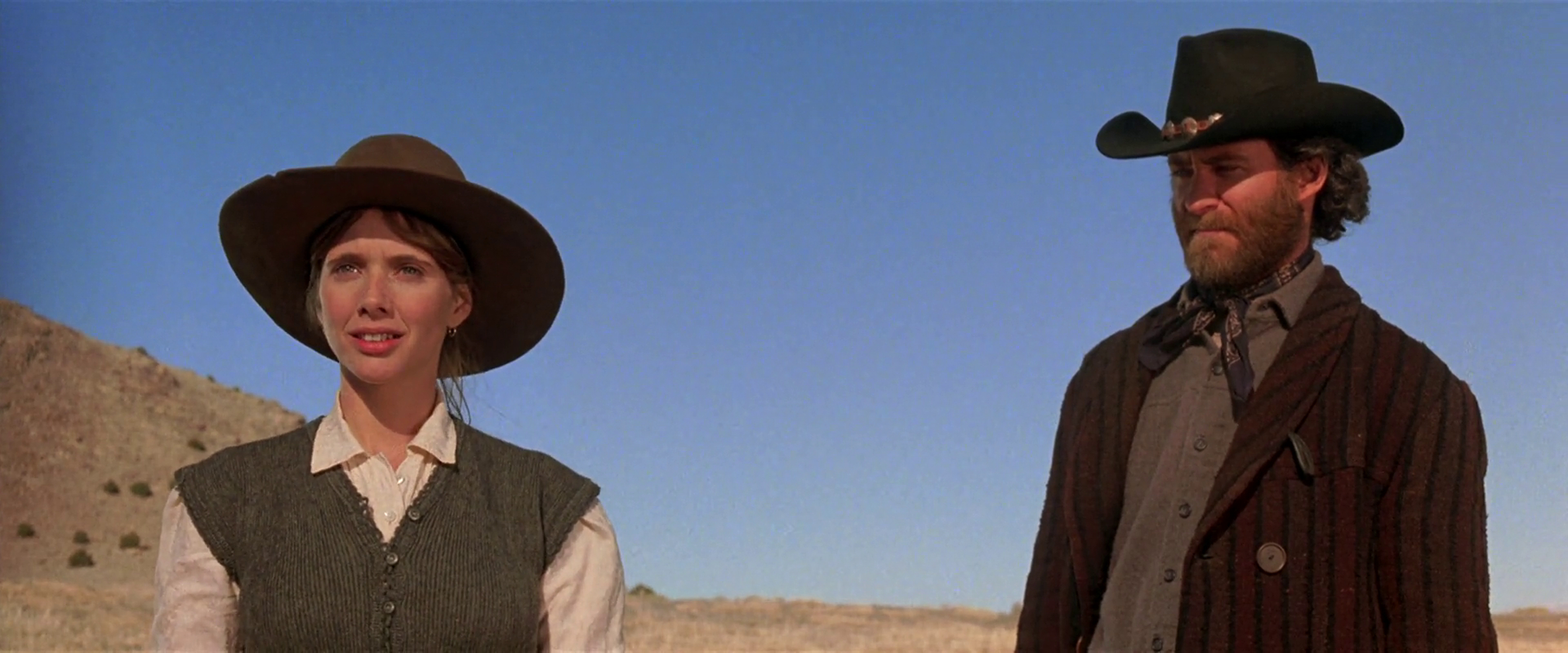 Rosanna Arquette and Kevin Kline