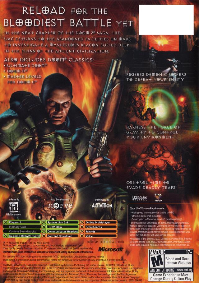 Picture of DOOM 3: Resurrection of Evil