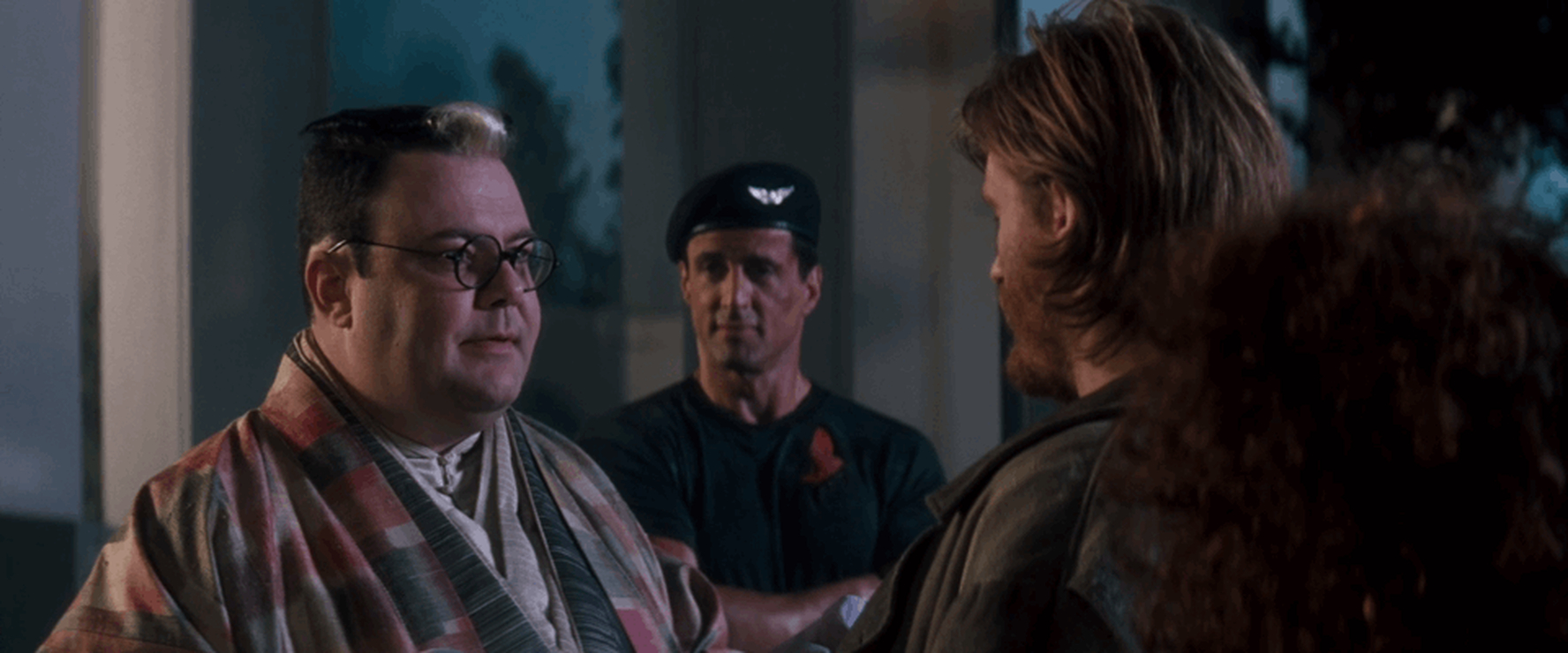 Glenn Shadix and Denis Leary