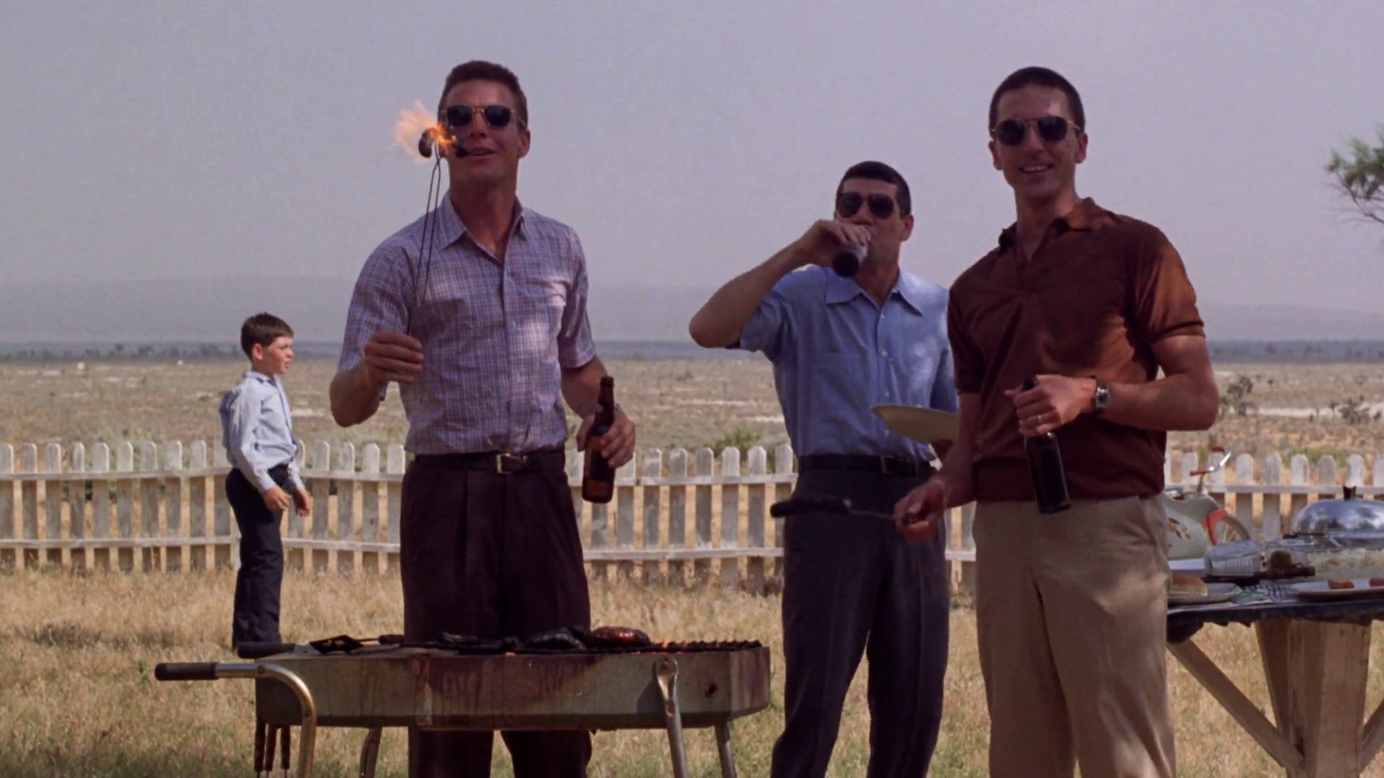 Dennis Quaid, Fred Ward and Scott Paulin