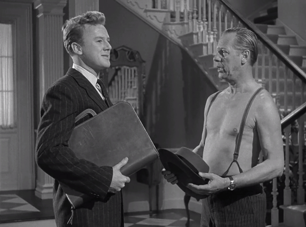 Van Johnson and Irving Bacon