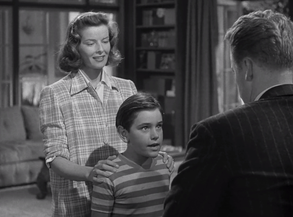 Katharine Hepburn, Georgie Nokes and Van Johnson