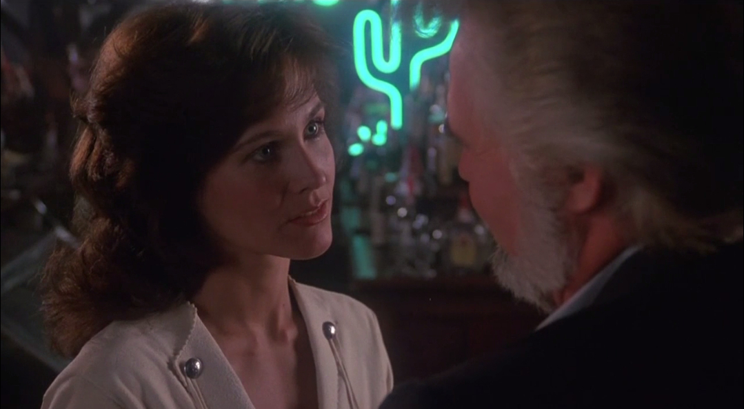 Erin Gray and Kenny Rogers