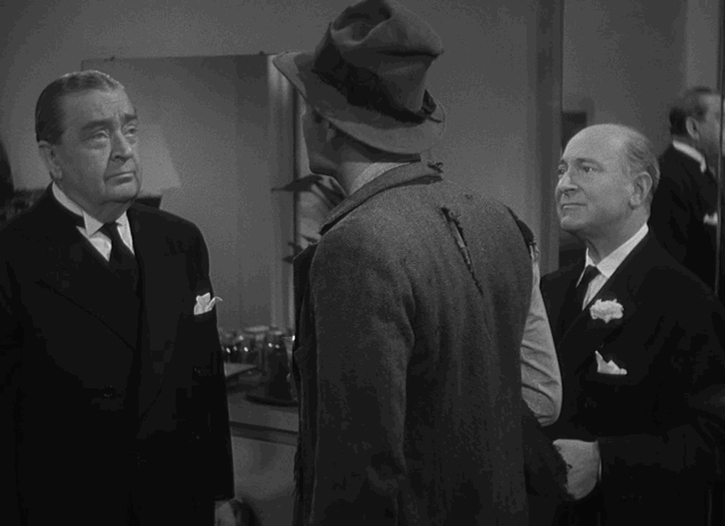 Robert Greig, Joel McCrea and Eric Blore