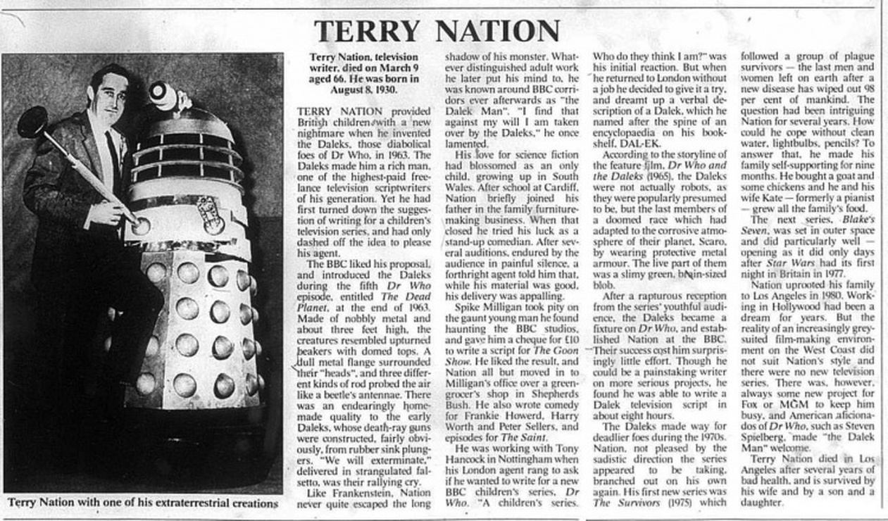 Picture of Terry Nation