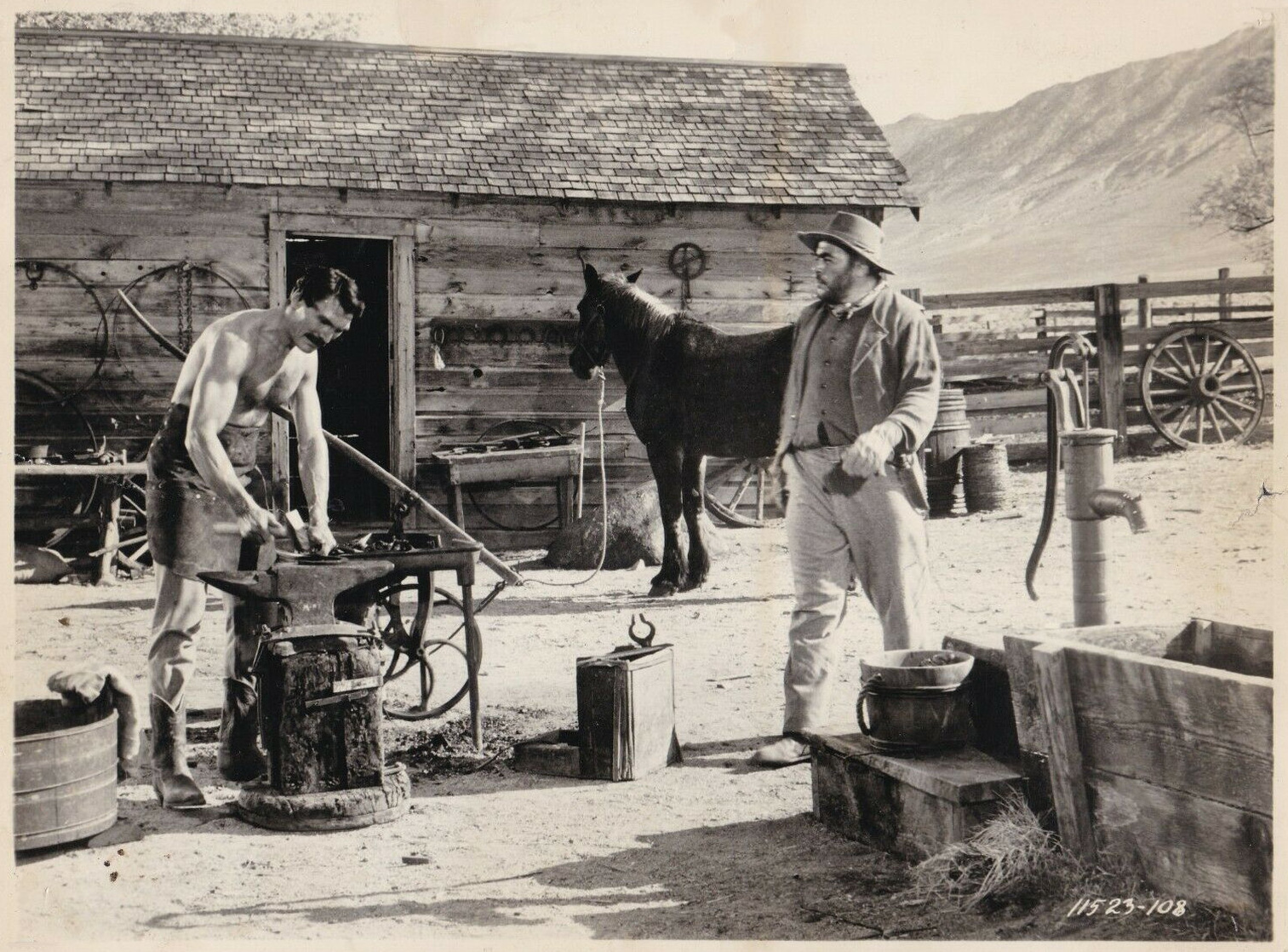 Jack Palance, Robert Middleton