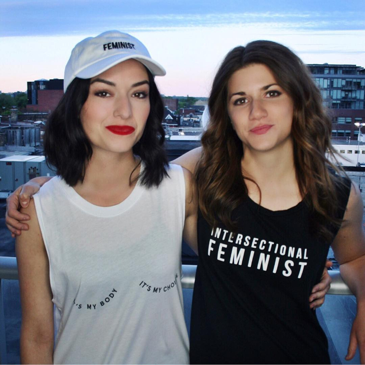 Natasha Negovanlis and Elise Bauman