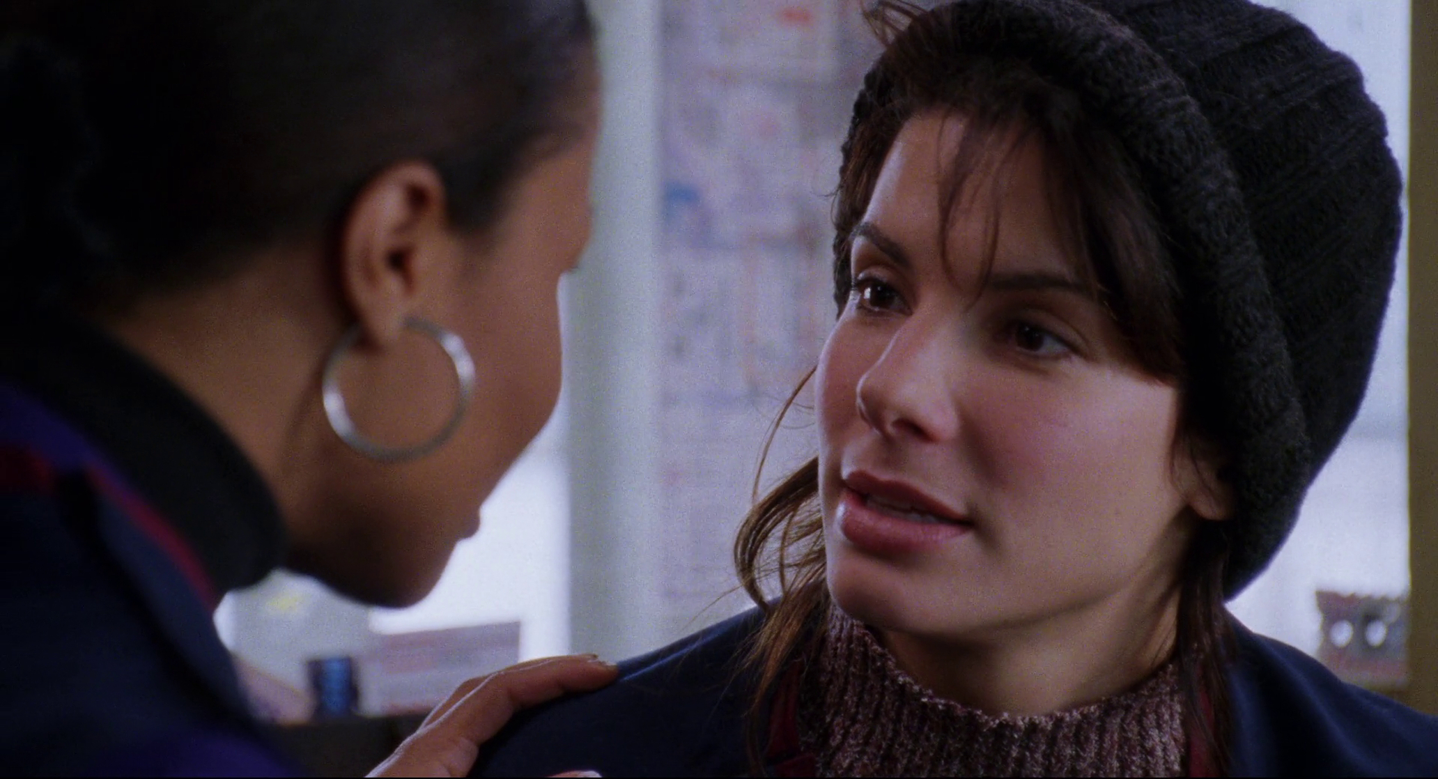 Marcia Wright and Sandra Bullock