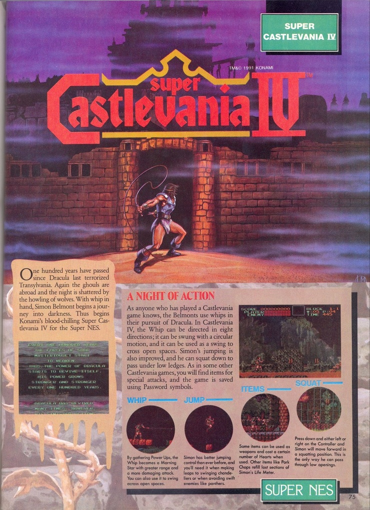 Picture of Super Castlevania IV