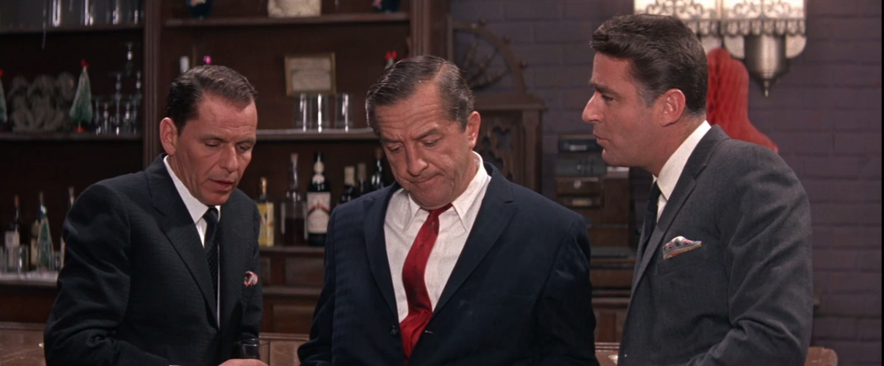 Frank Sinatra, Buddy Lester and Peter Lawford