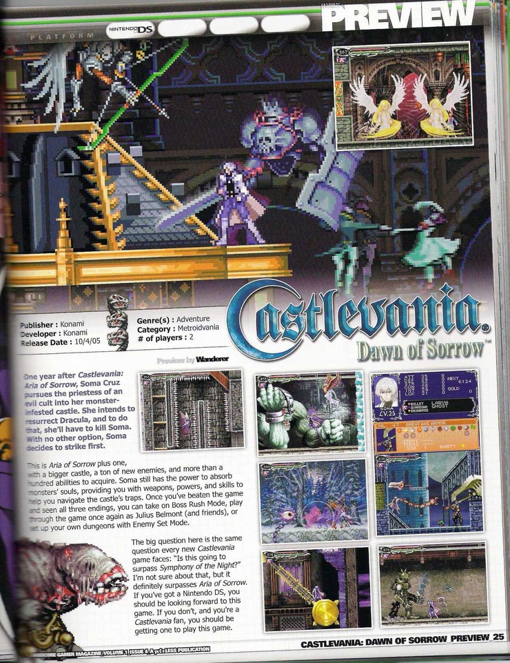 Castlevania: Dawn of Sorrow image