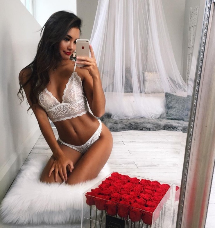 Mimi Perkins White Lingerie