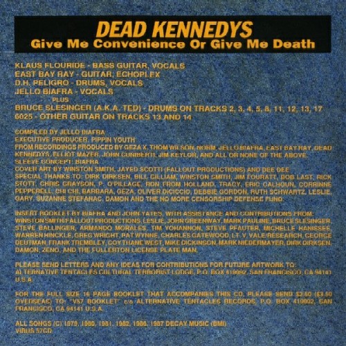 Picture of Give Me Convenience Or Give Me Death