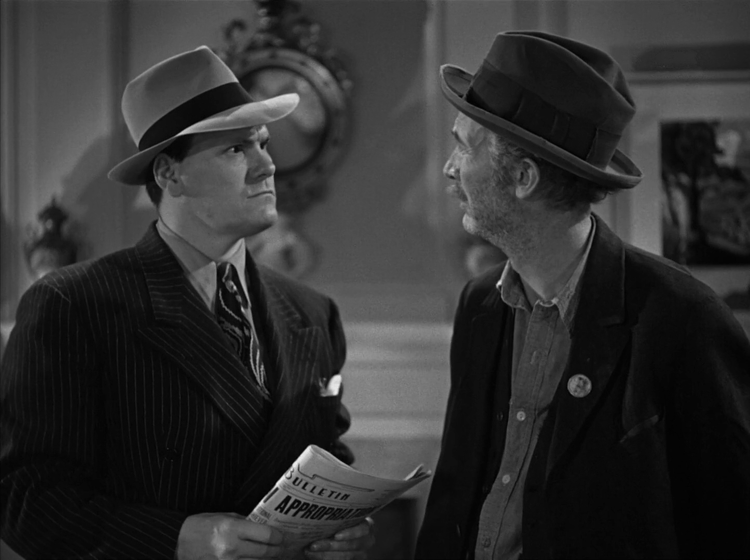 Warren Hymer and Walter Brennan