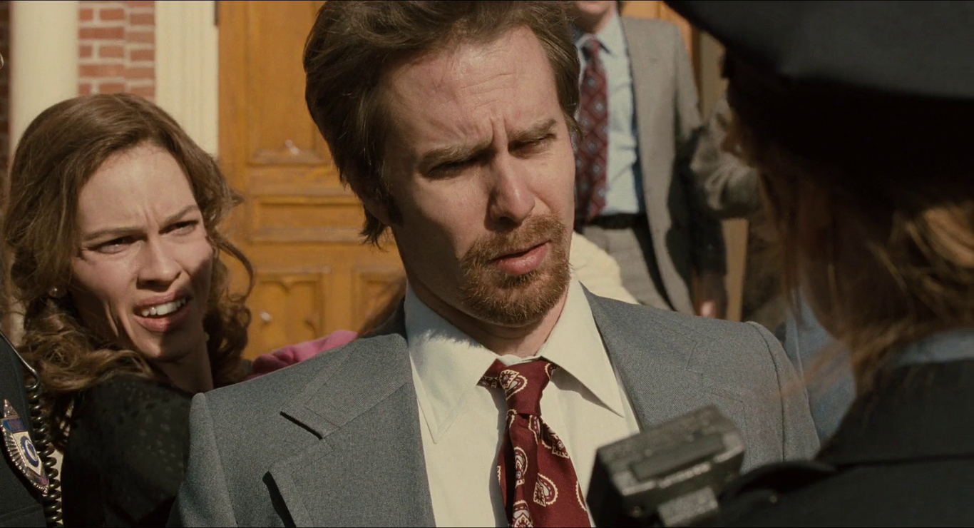 Hilary Swank, Sam Rockwell and Melissa Leo