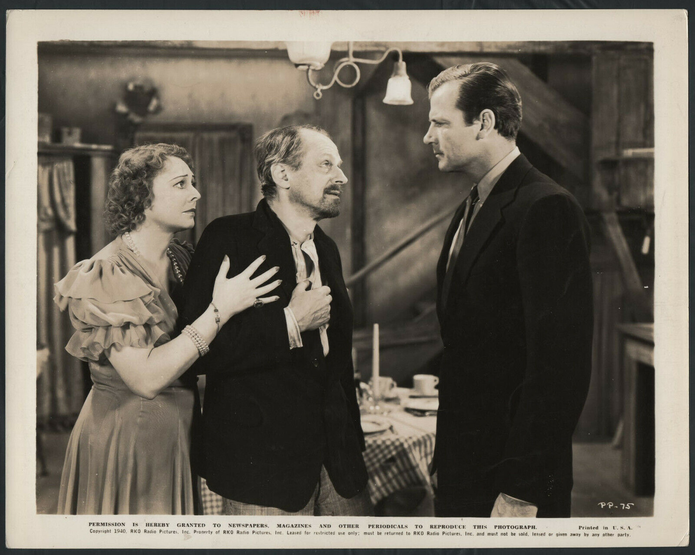 Marjorie Rambeau, Miles Mander & Joel McCrea in Pr