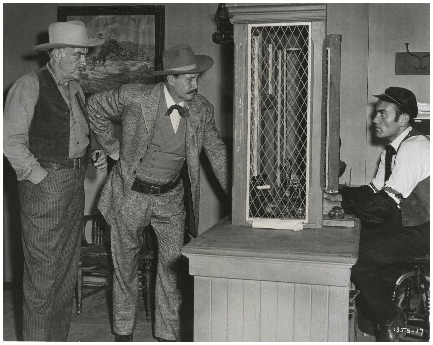 Grant Withers, Barton MacLane, Chip Carson