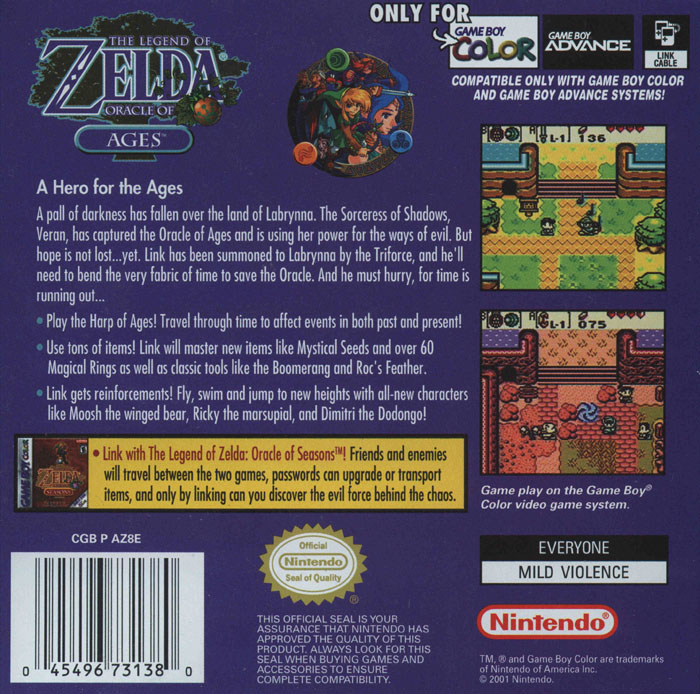 Picture of The Legend of Zelda: Oracle of Ages
