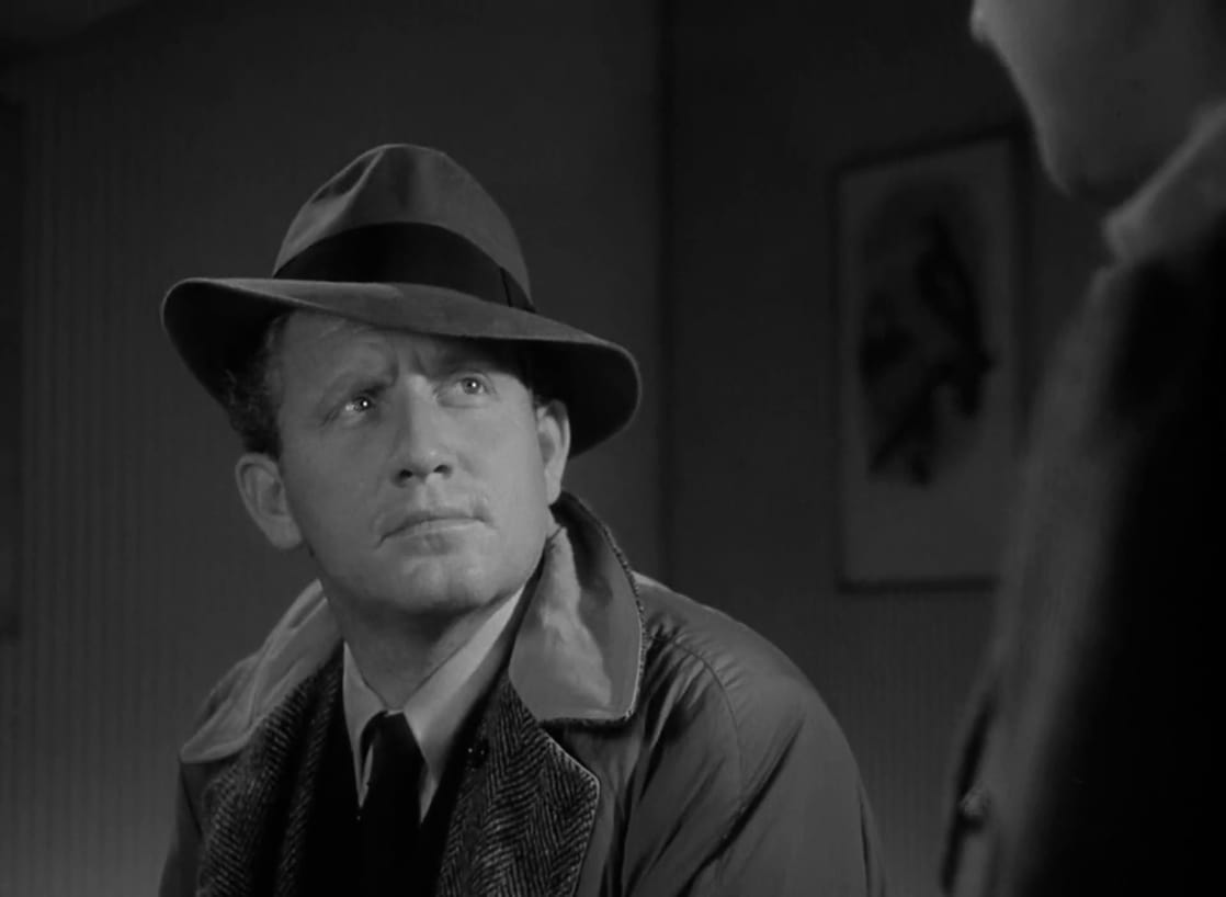 Spencer Tracy and Forrest Tucker