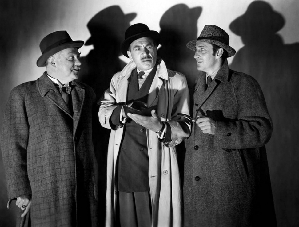 Nigel Bruce, Dennis Hoey, Basil Rathbone