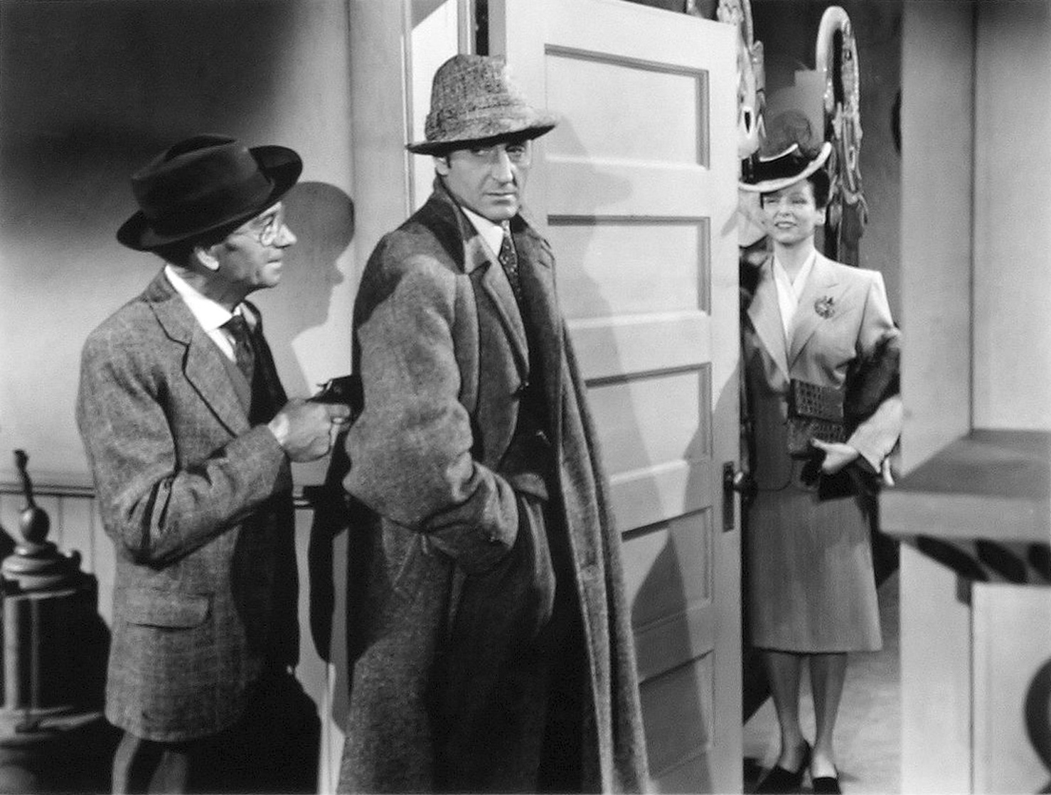 Alec Craig, Basil Rathbone, Gale Sondergaard