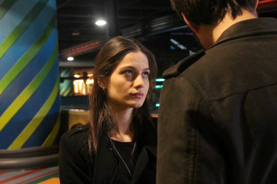 Gülcan Arslan Mine rolünde Bir Çocuk Sevdim