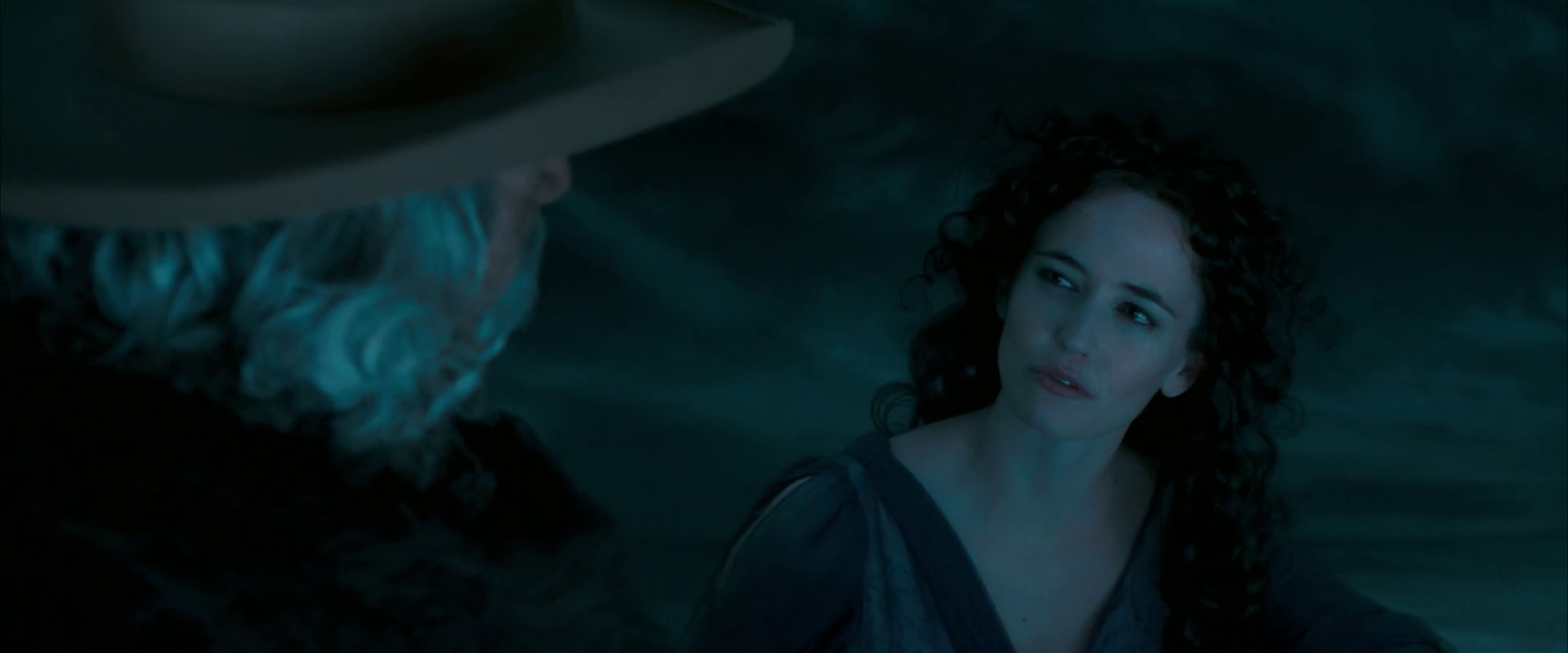 Sam Elliott and Eva Green