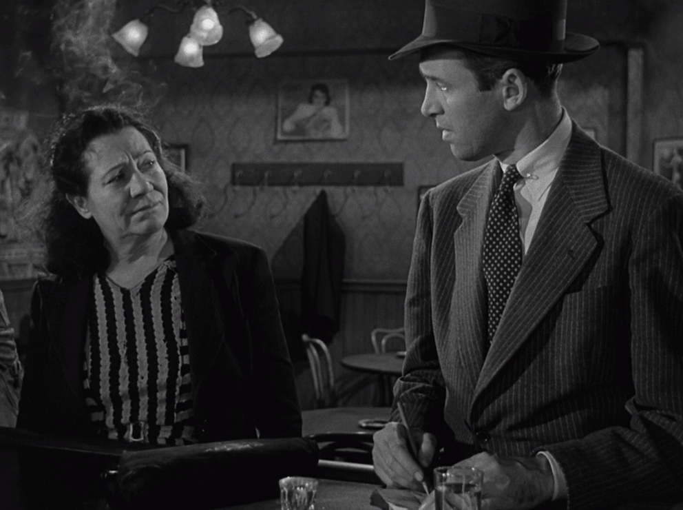 Jane Crowley and James Stewart