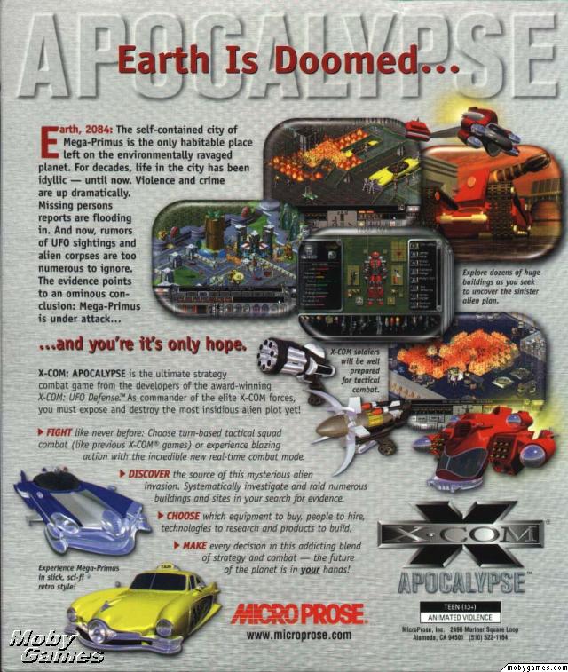 Picture of X-COM: Apocalypse