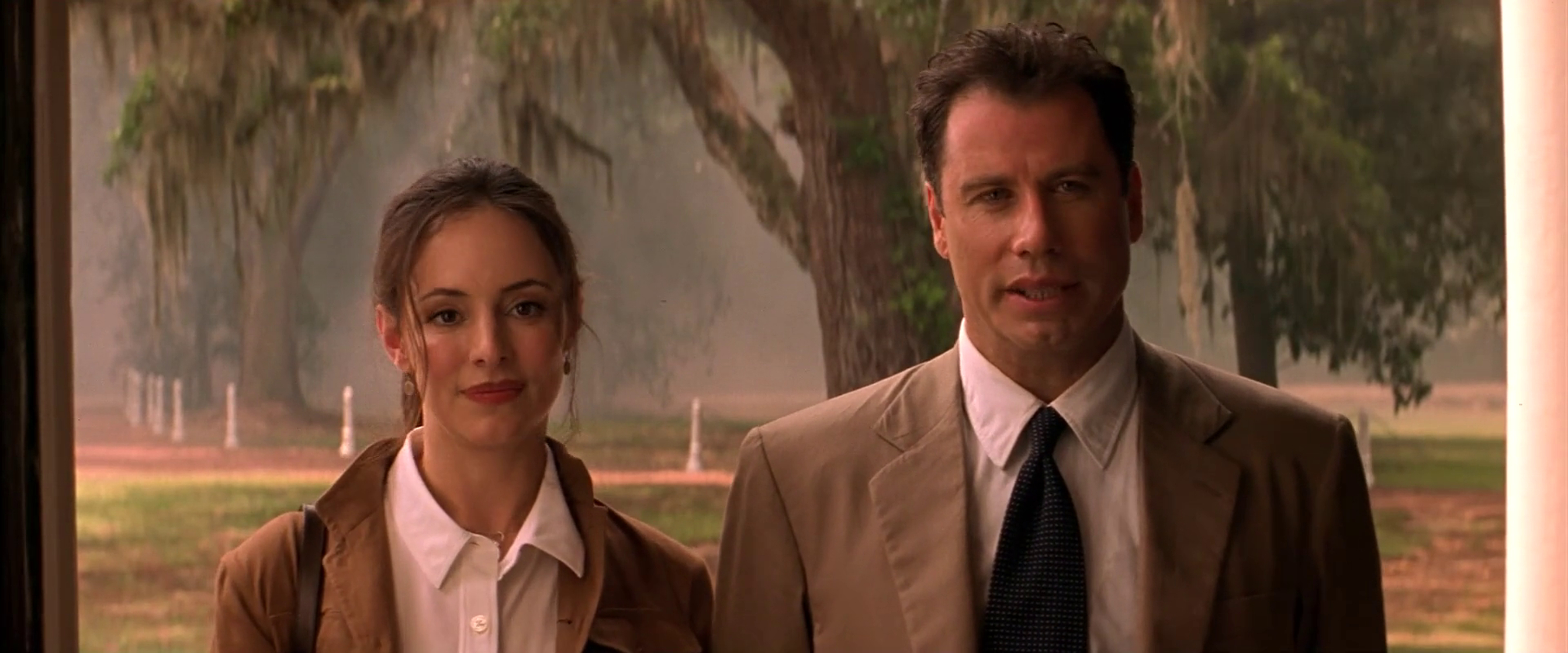 Madeleine Stowe and John Travolta