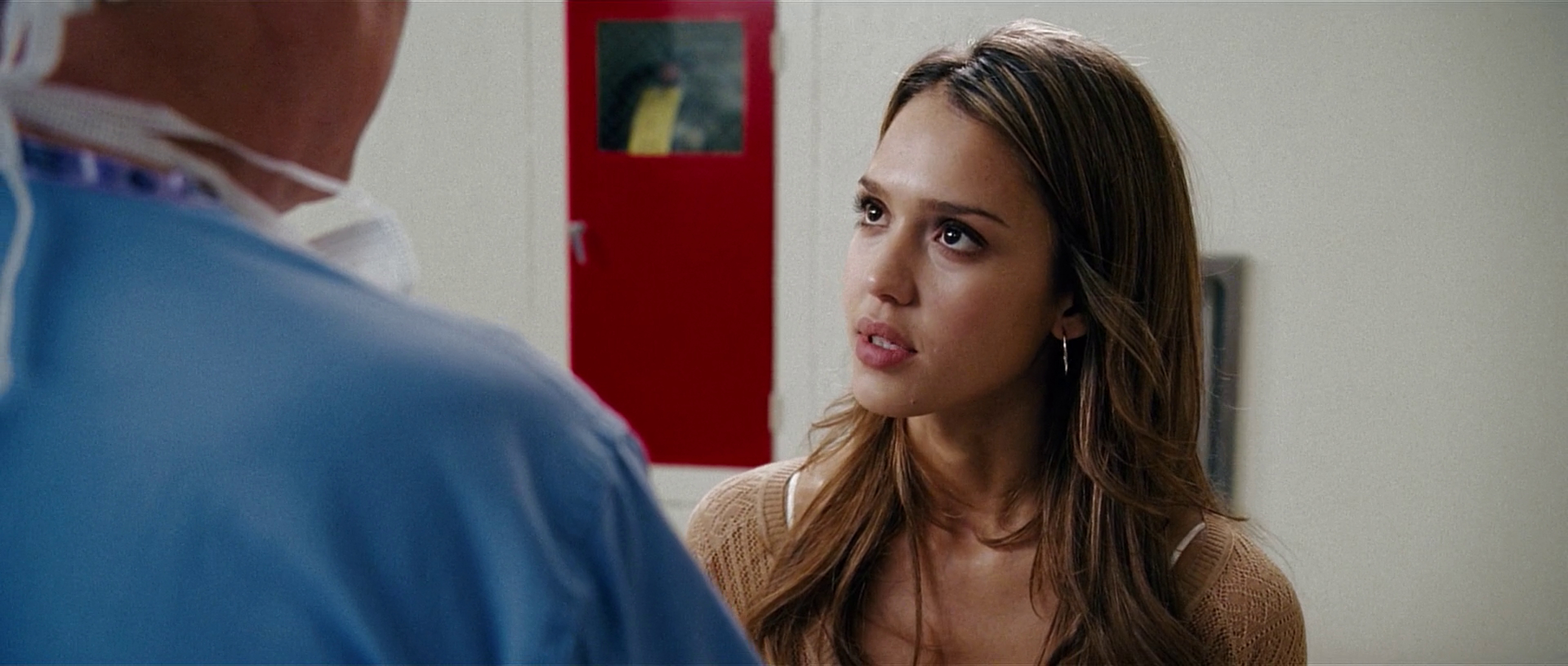 Christopher McDonald and Jessica Alba