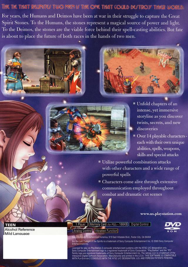 Picture of Arc The Lad: Twilight Of The Spirits