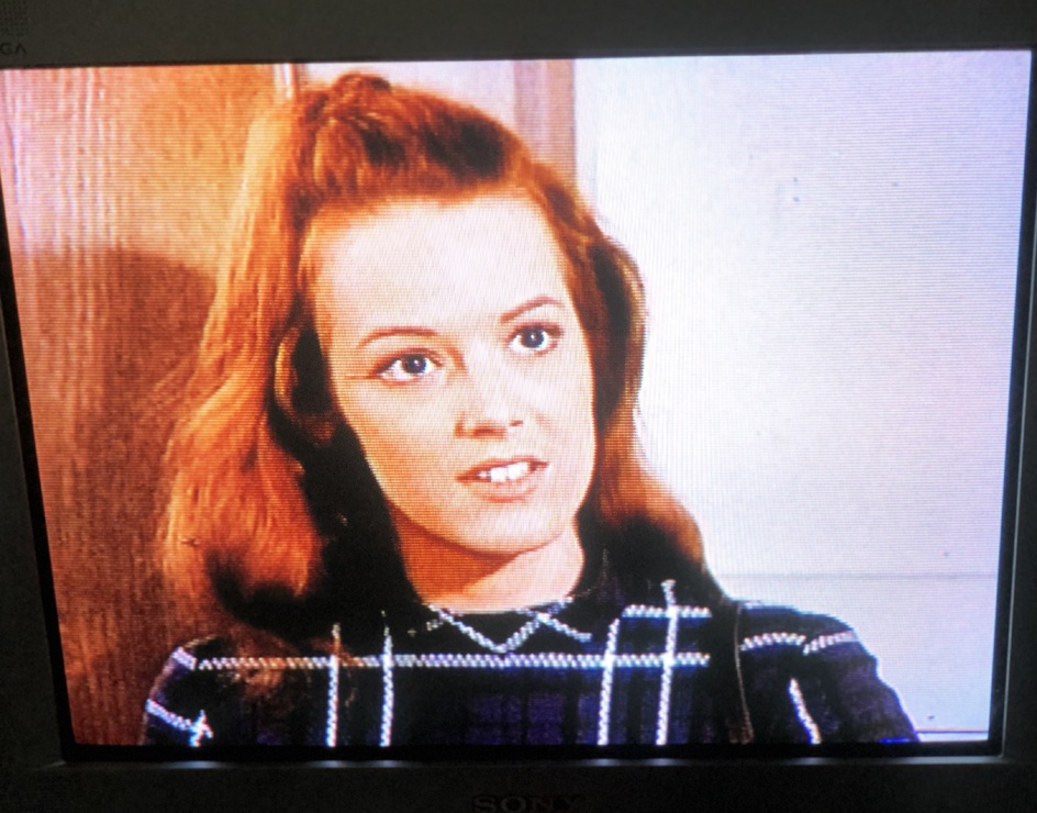 As Sheila Colby in the Room 222 episode “Half Way”