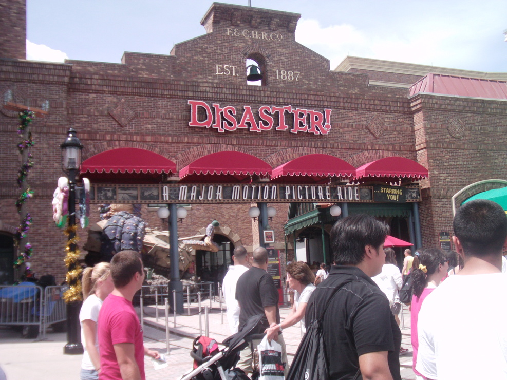 Picture of Disaster! A Major Motion Picture Ride... Starring You!