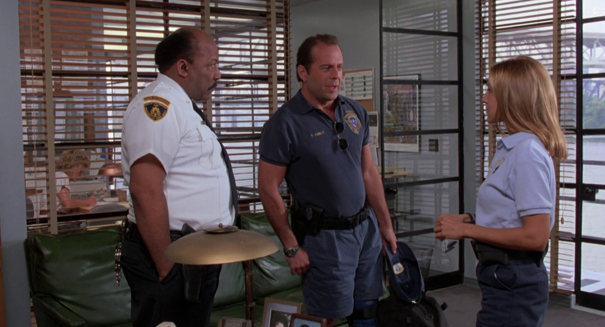 Mike Hodge, Bruce Willis and Sarah Jessica Parker