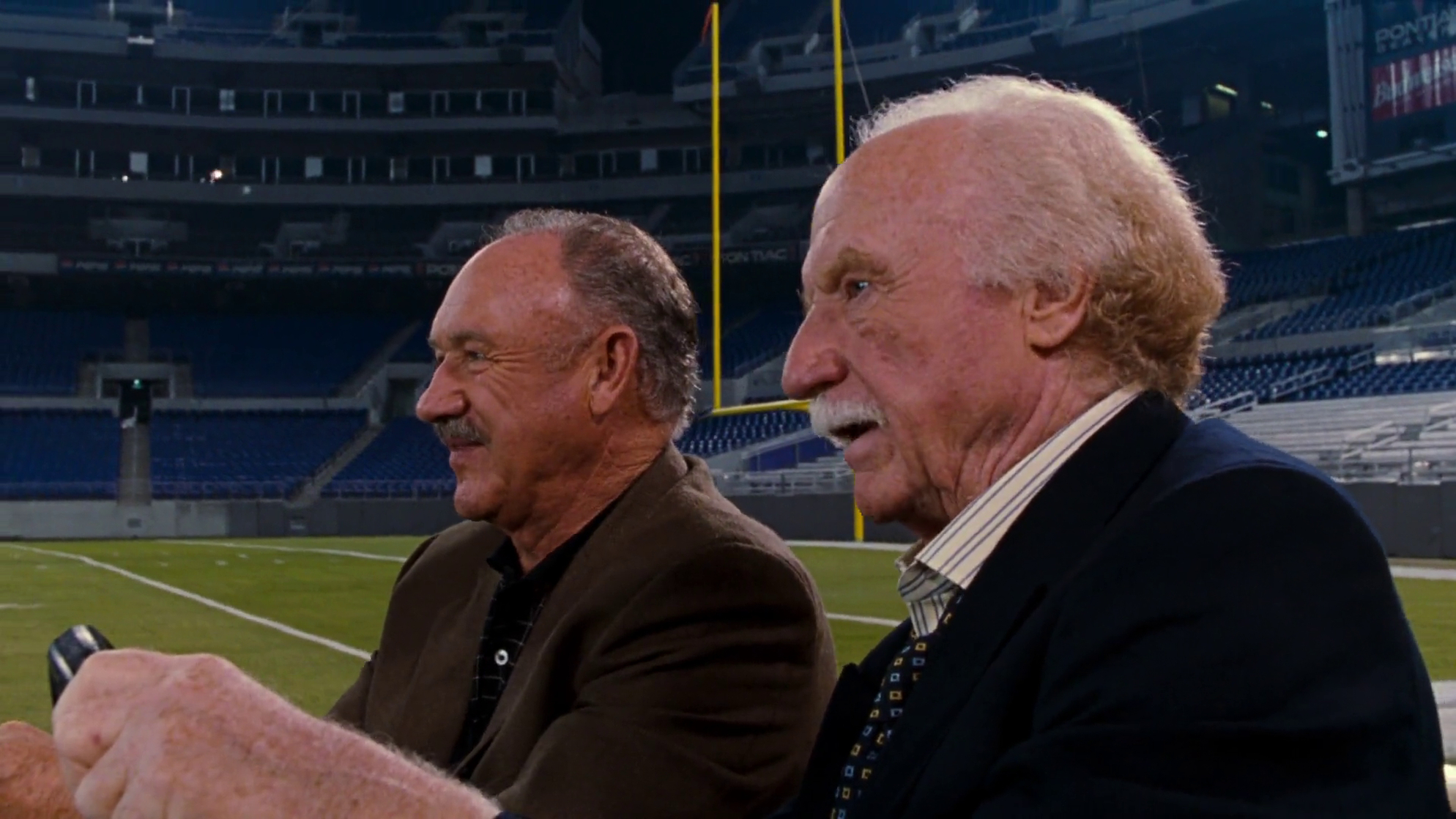 Gene Hackman and Jack Warden
