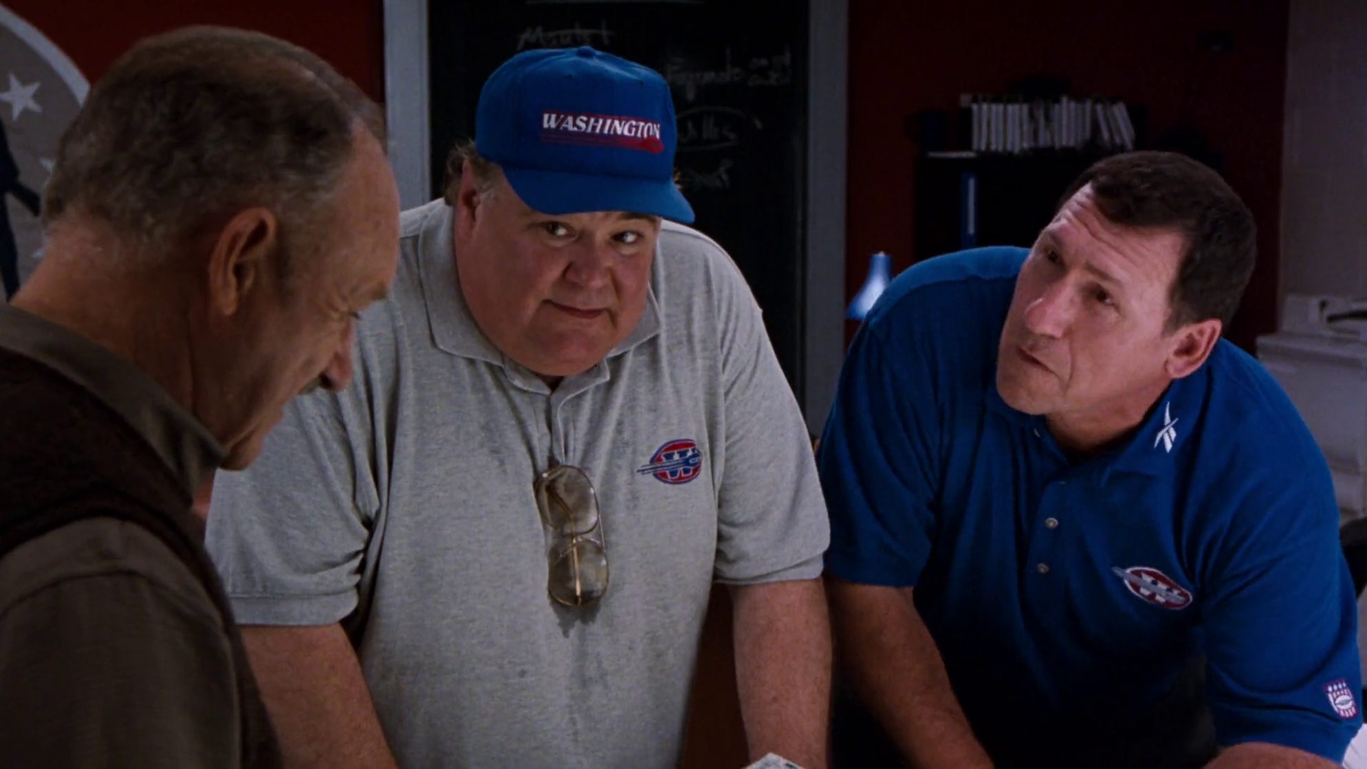 Gene Hackman, Gailard Sartain and Art LaFleur