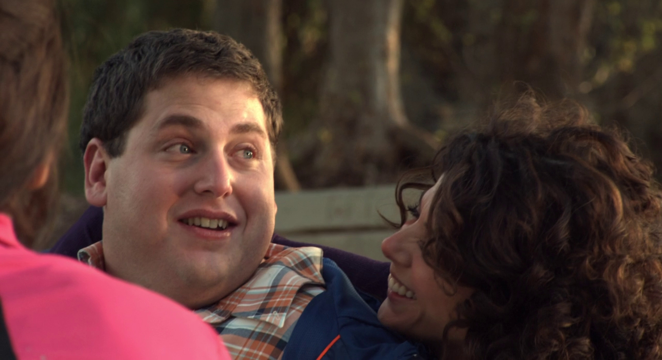 Jonah Hill and Marisa Tomei