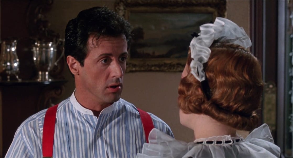 Sylvester Stallone and Joycelyn O'Brien