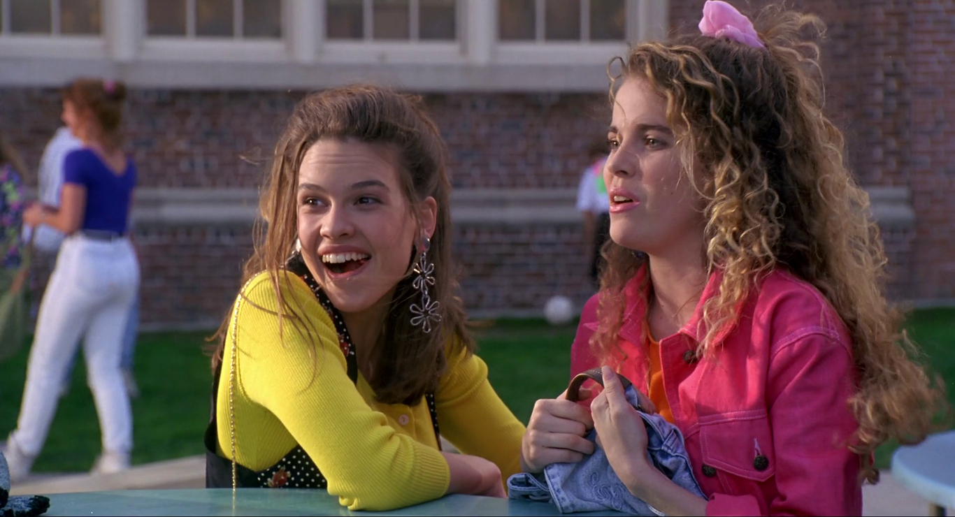 Hilary Swank and Michele Abrams