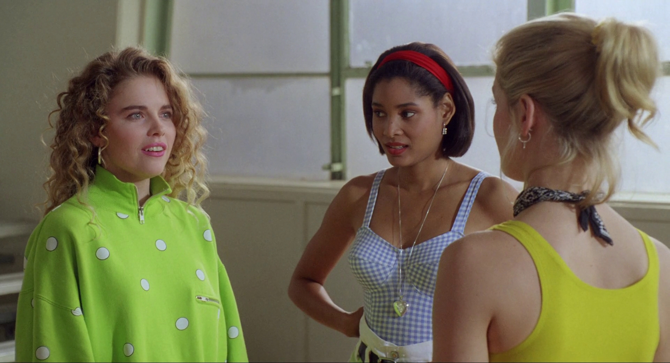 Michele Abrams, Paris Vaughan and Kristy Swanson