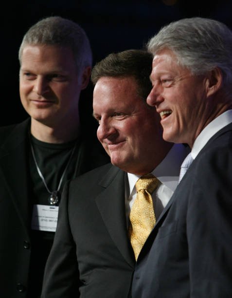 Steve Bing, Ron Burkle, Bill Clinton