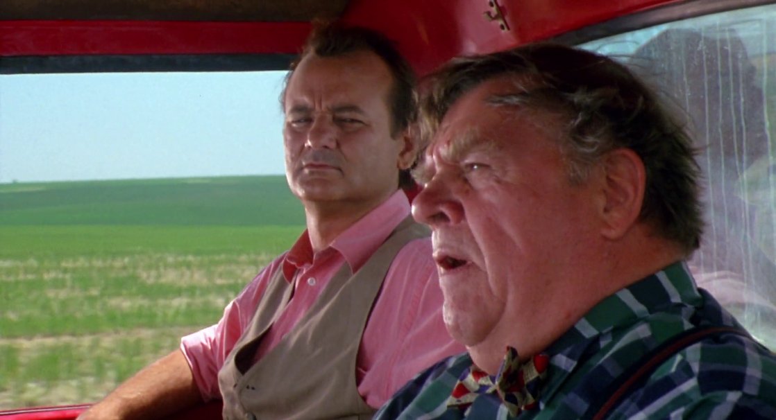 Bill Murray and Pat Hingle