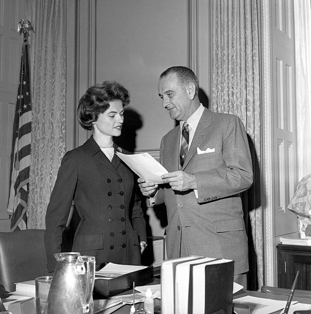 Nancy Dickerson, Lyndon B. Johnson
